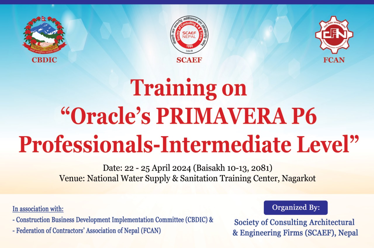 PRIMAVERA-Intermediate Level Training, April 2024 (Nagarkot) – Society ...